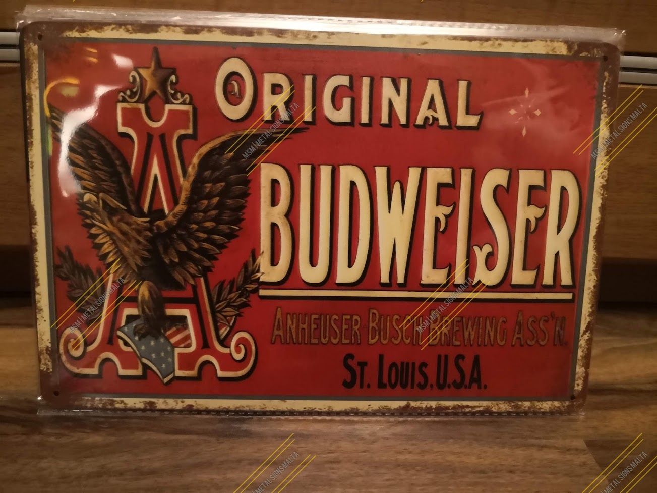 Budweiser - Metal Signs Malta