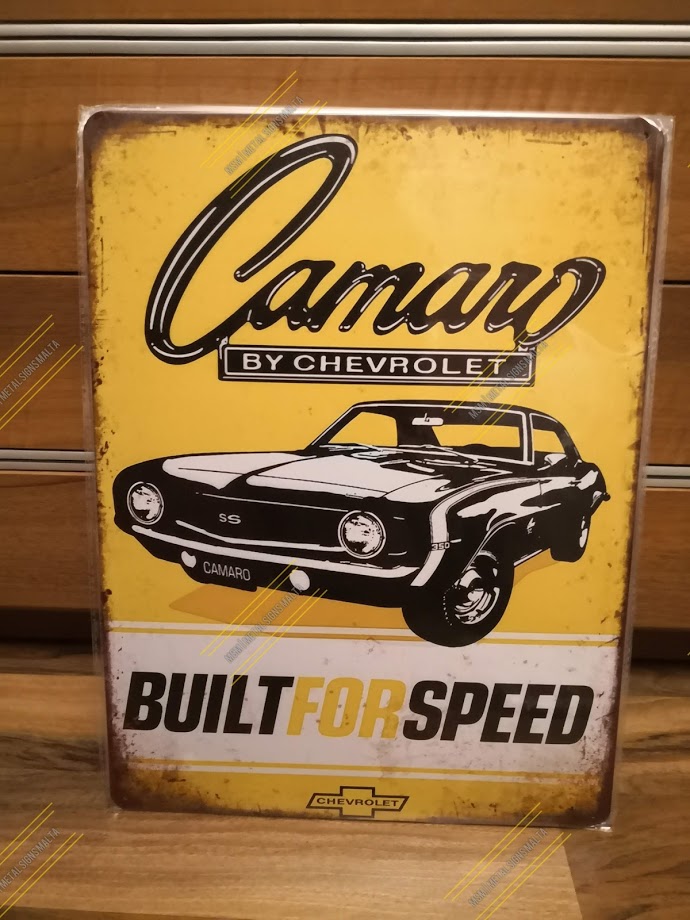 Chevrolet Camaro - Metal Signs Malta