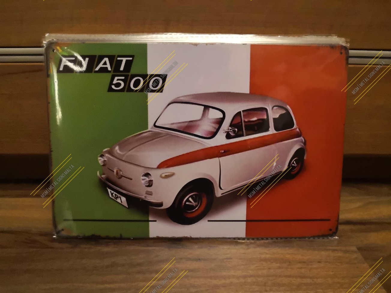 Fiat 500 - Metal Signs Malta