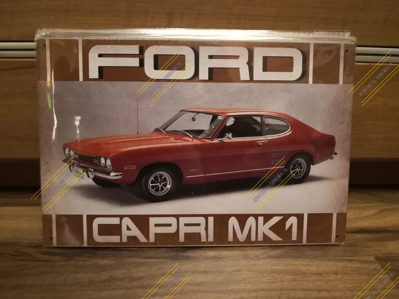 Ford Capri Mk1 - Metal Signs Malta