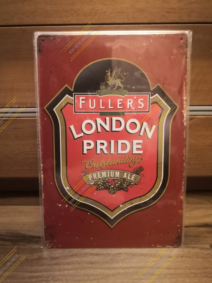 Fuller's London Pride - Metal Signs Malta