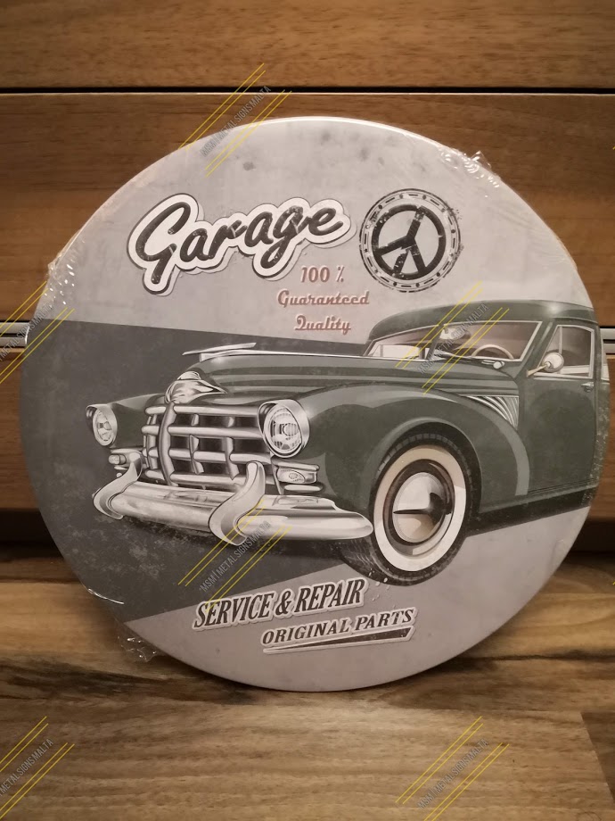 Garage service & repair - Metal Signs Malta