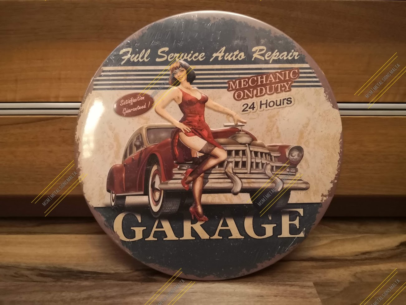 Garage service & repair - Metal Signs Malta