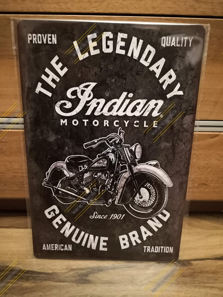 Indian Motorcycle - Metal Signs Malta