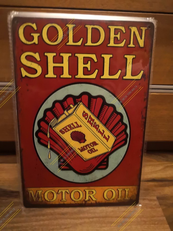 Shell - Metal Signs Malta
