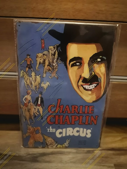 Charlie Chaplin - Metal Signs Malta