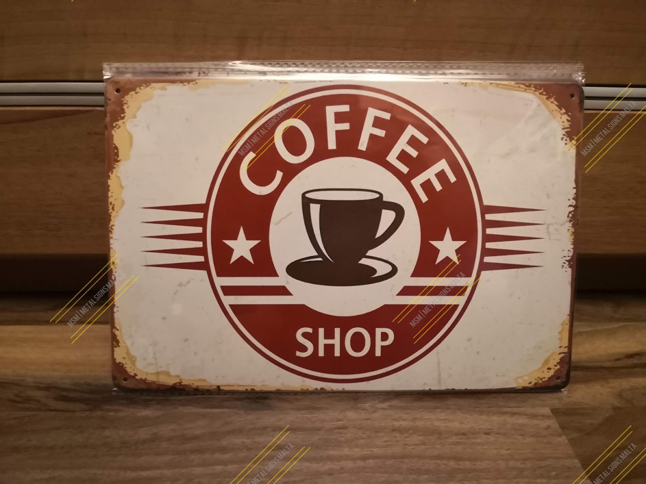Coffee Shop - Metal Signs Malta