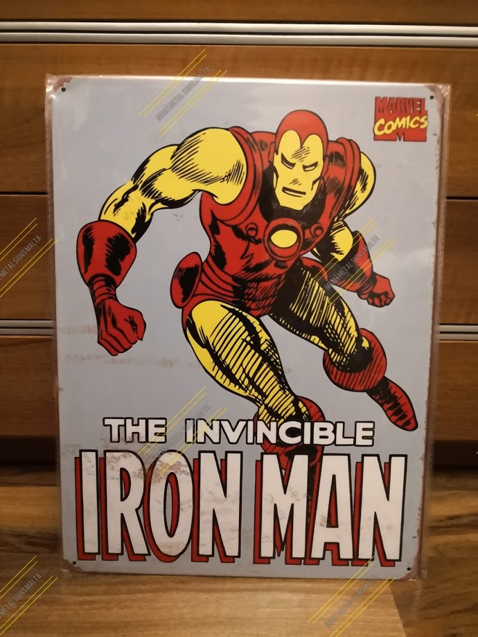 Iron Man - Metal Signs Malta