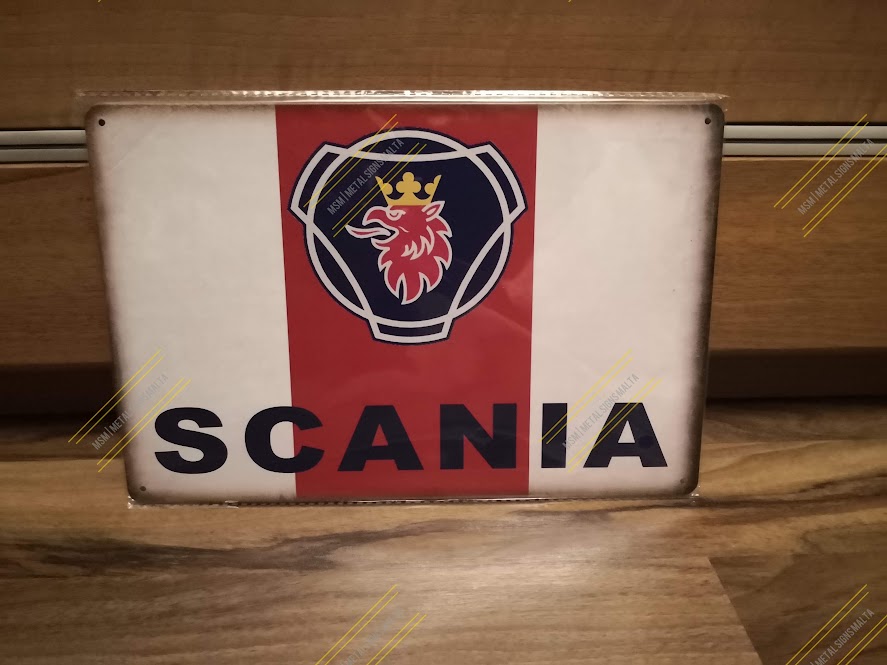 Scania - Metal Signs Malta