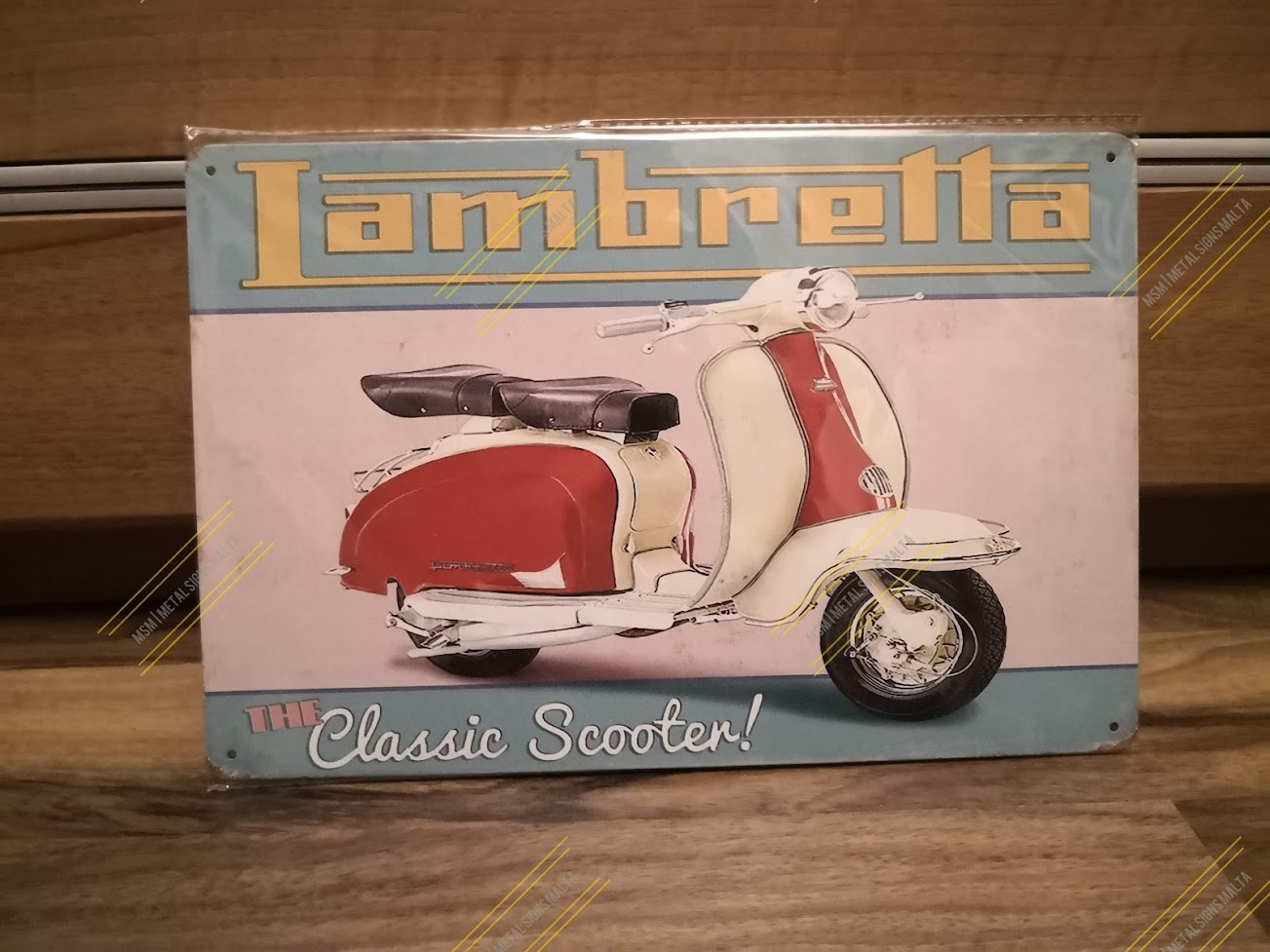 Lambretta - Metal Signs Malta