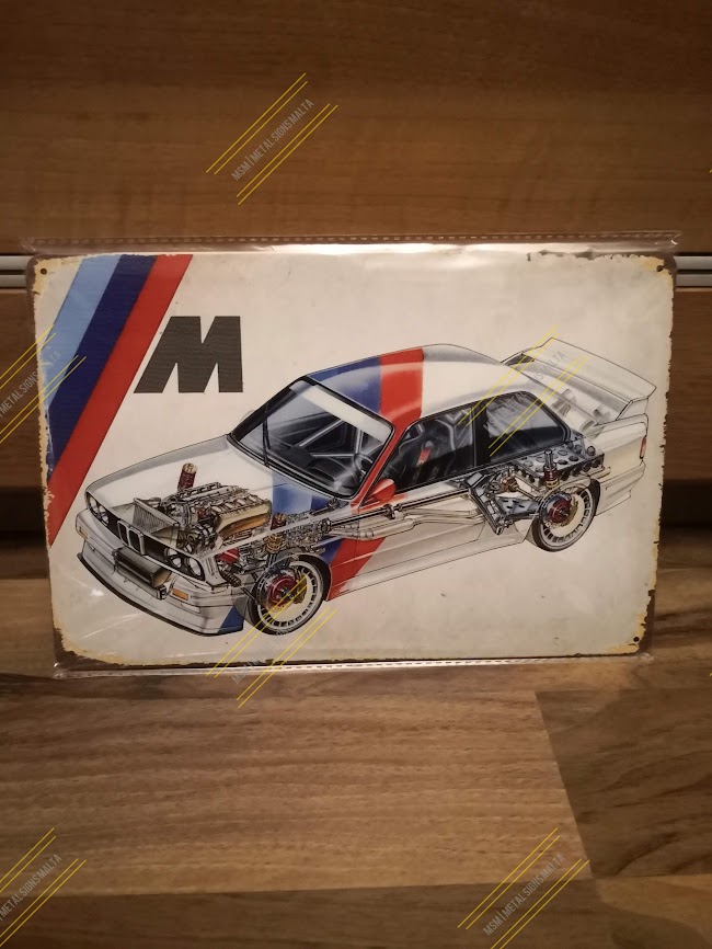 BMW M - Metal Signs Malta